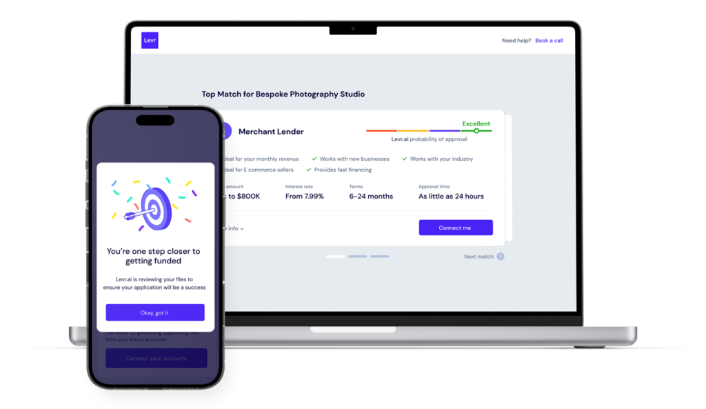Small Business Loan Platform | Small Business Loans | Levr.ai